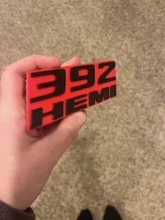 392 HEMI logo - Free 3D Print Model - MakerWorld