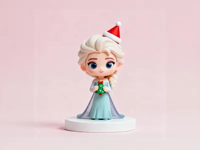 Elsa Christmas Limited Edition - Disney Frozen Princess Elsa - Children ...