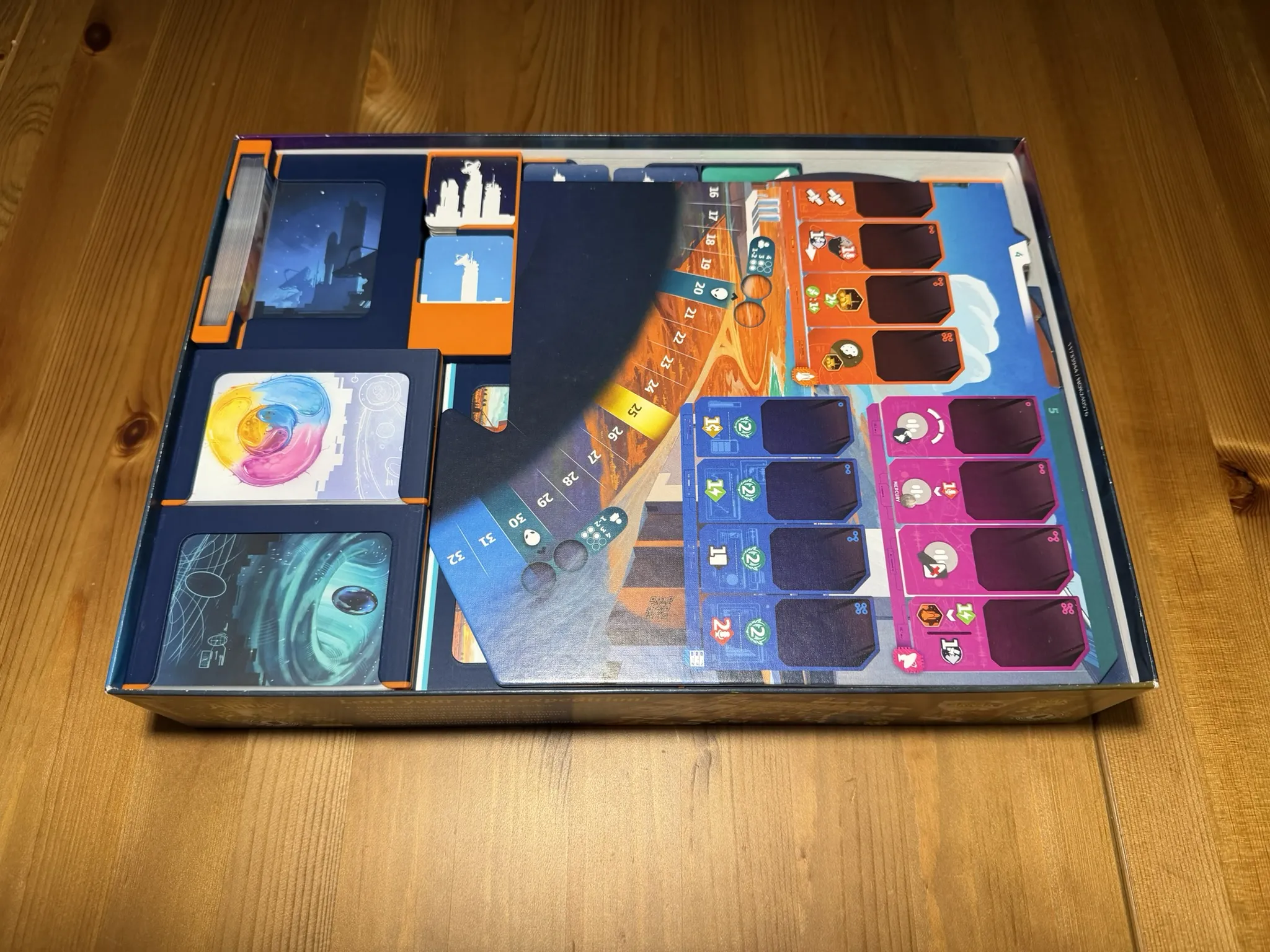 SETI + Space Agencies Expansion Boardgame Insert - Free 3D Print Model ...