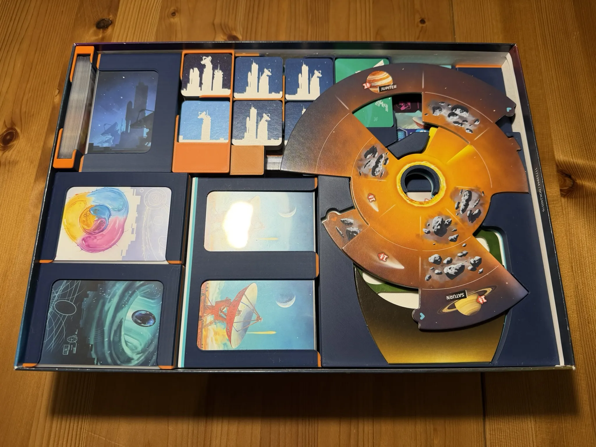 SETI + Space Agencies Expansion Boardgame Insert - Free 3D Print Model ...