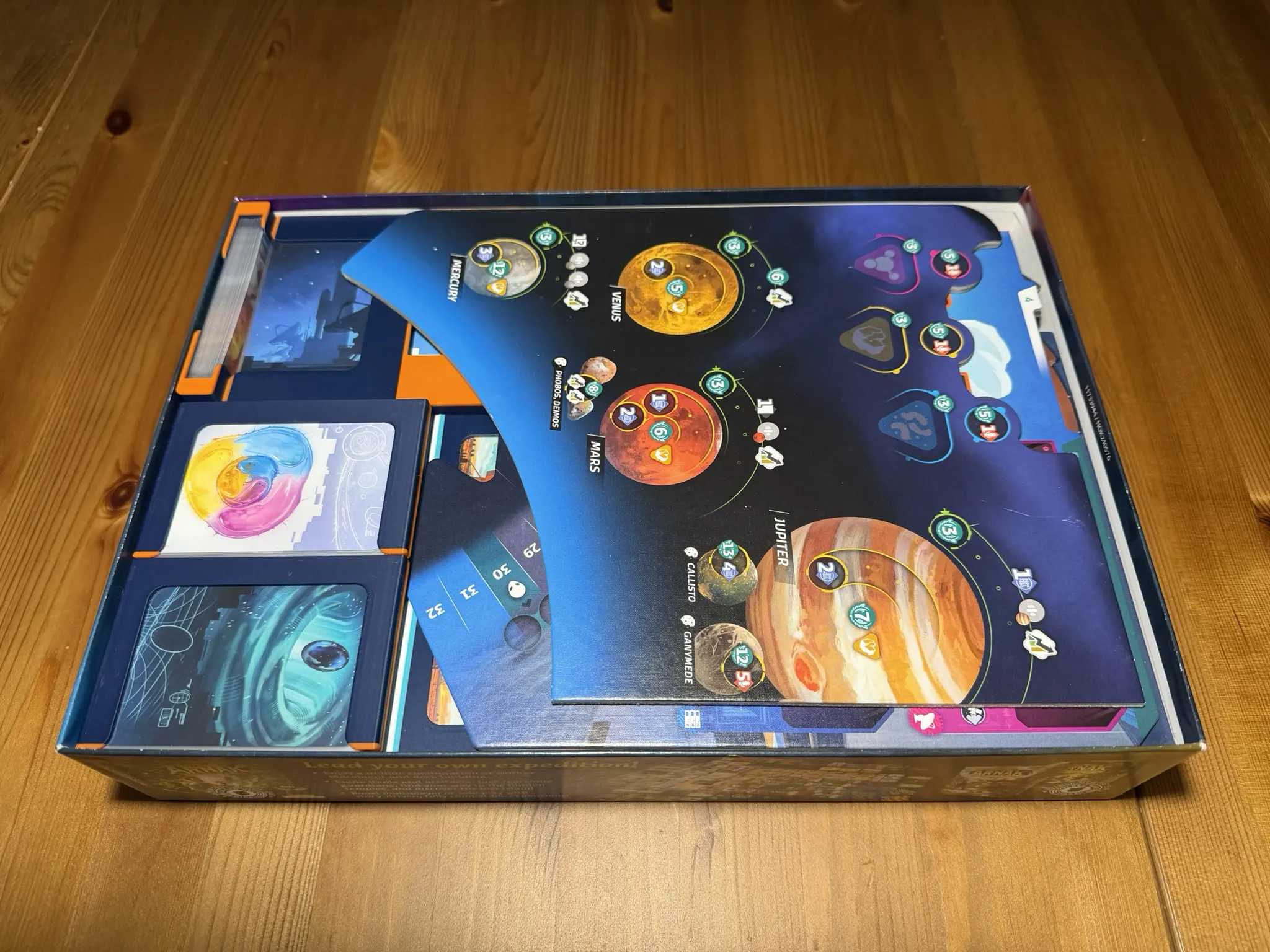 SETI + Space Agencies Expansion Boardgame Insert - Free 3D Print Model ...