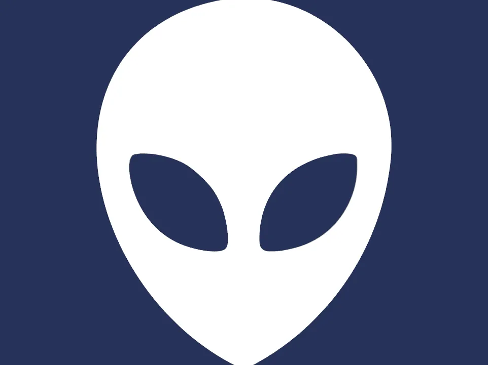 Alien Silhouette - Free 3D Print Model - MakerWorld