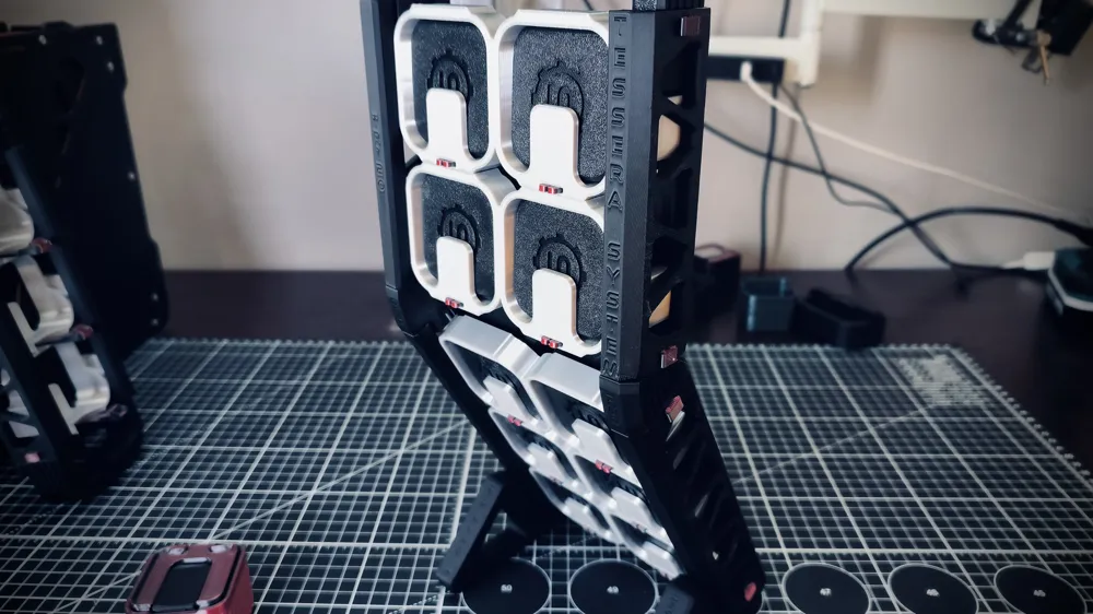 Tessera Desk Type B. Modular storage - Free 3D Print Model - MakerWorld