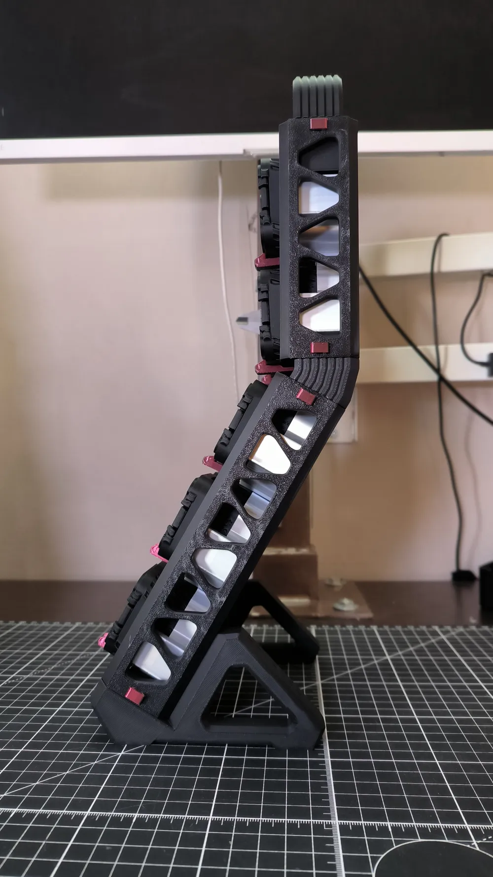 Tessera Desk Type B. Modular storage - Free 3D Print Model - MakerWorld