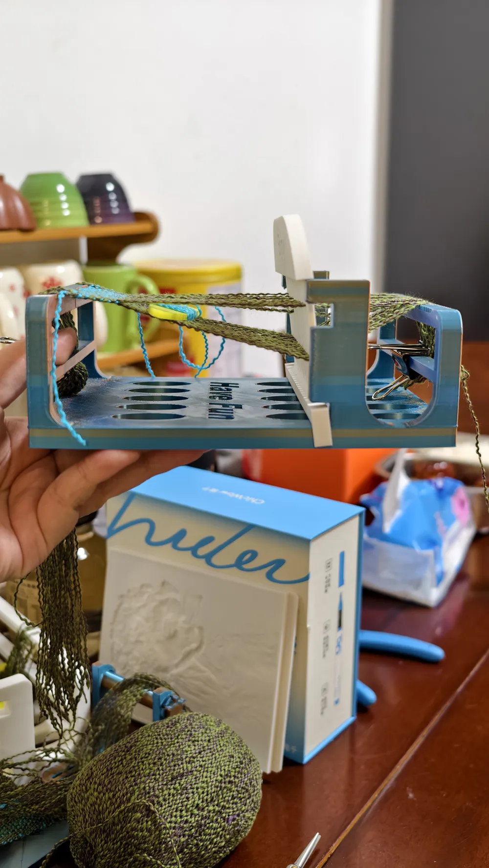 Desktop mini loom - Free 3D Print Model - MakerWorld