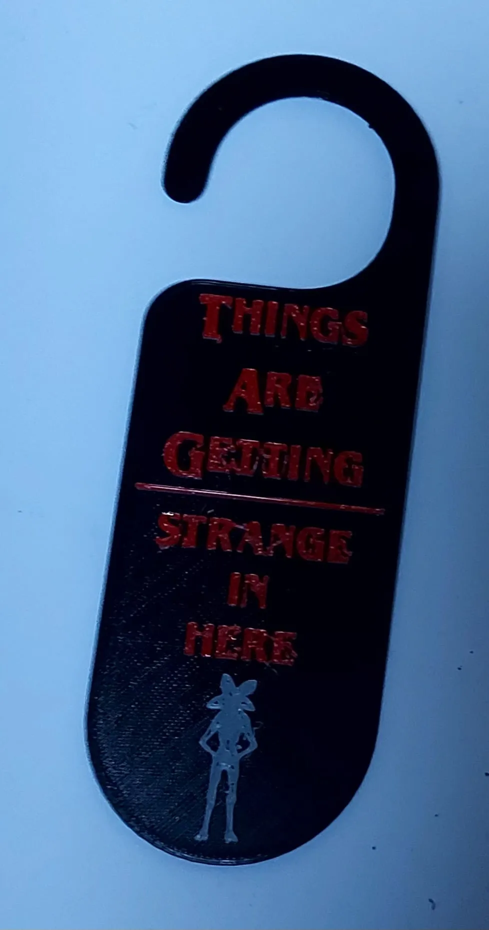 Stranger things Door Sign - Free 3D Print Model - MakerWorld