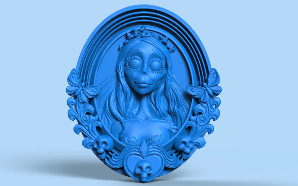 Emily the Corpse Bride Fan Art Free by MTR STUDIO MakerWorld: Download ...