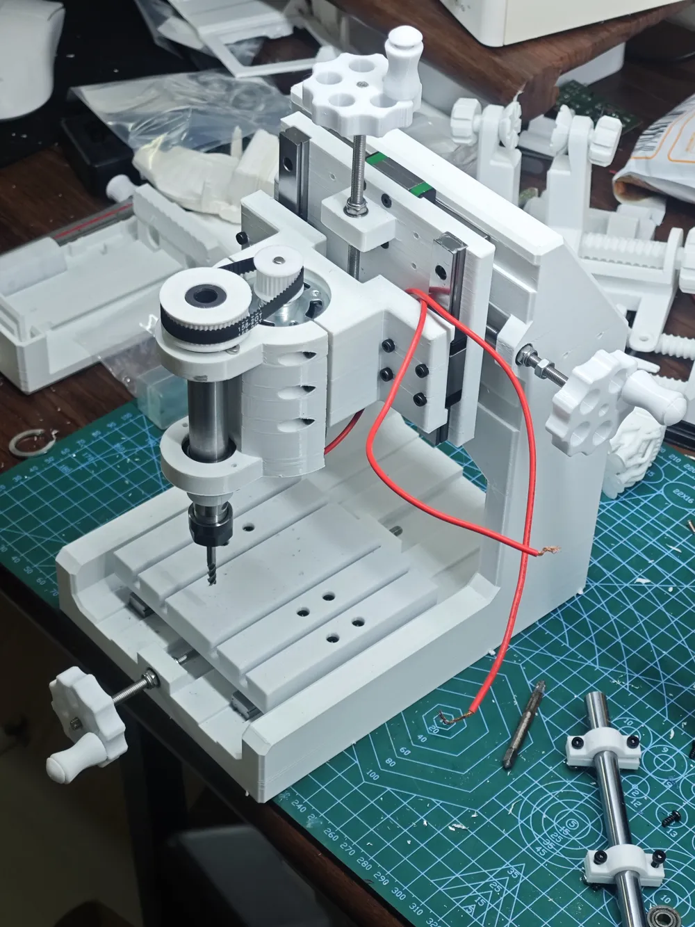 [Optimized Version] 3D Printed Mini Manual Milling Machine - Free 3D ...