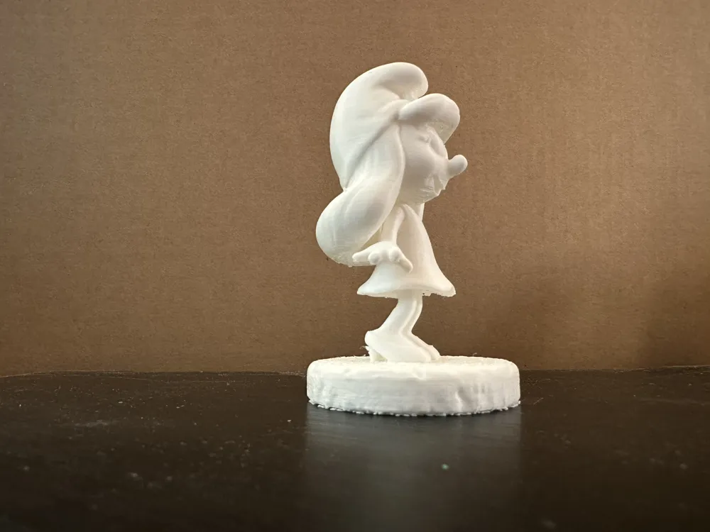 Smurfette - Free 3D Print Model - MakerWorld