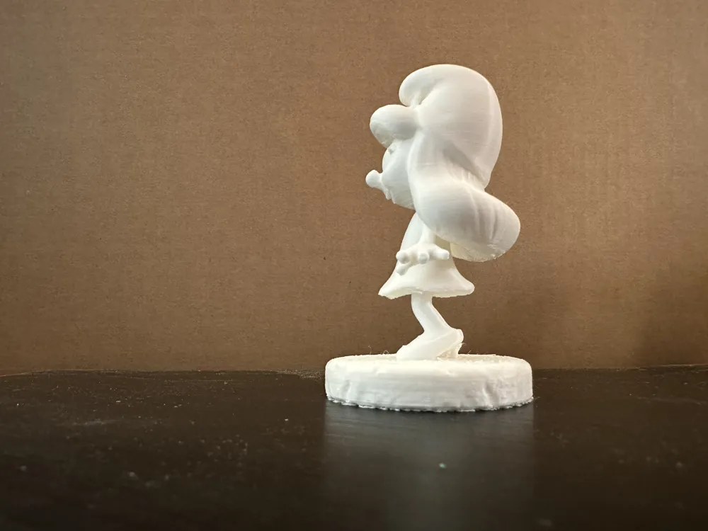 Smurfette - Free 3D Print Model - MakerWorld