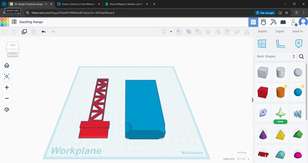 magnetic scraper by Newhere67 MakerWorld: Download Free 3D Models