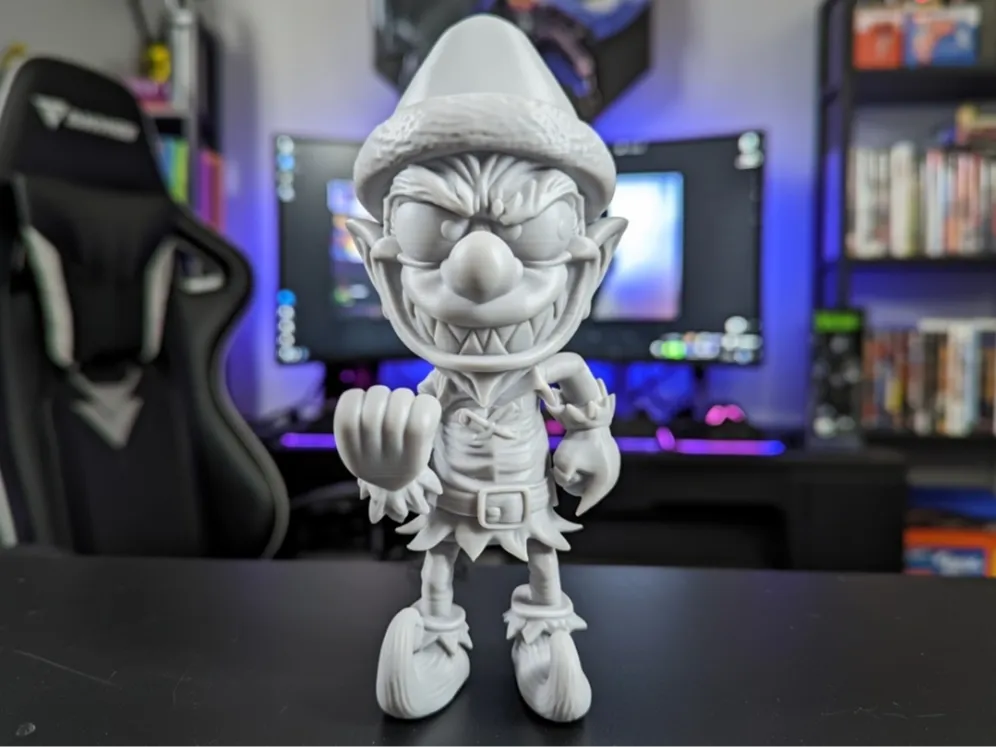 Life-Size Evil Elf – 1000mm Holyday Display Statue - Free 3D Print ...
