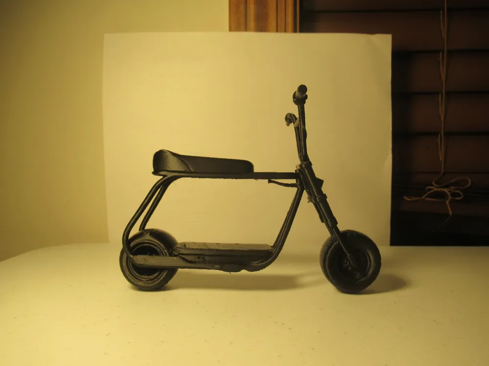 Antic Mini Bike - Free 3D Print Model - MakerWorld