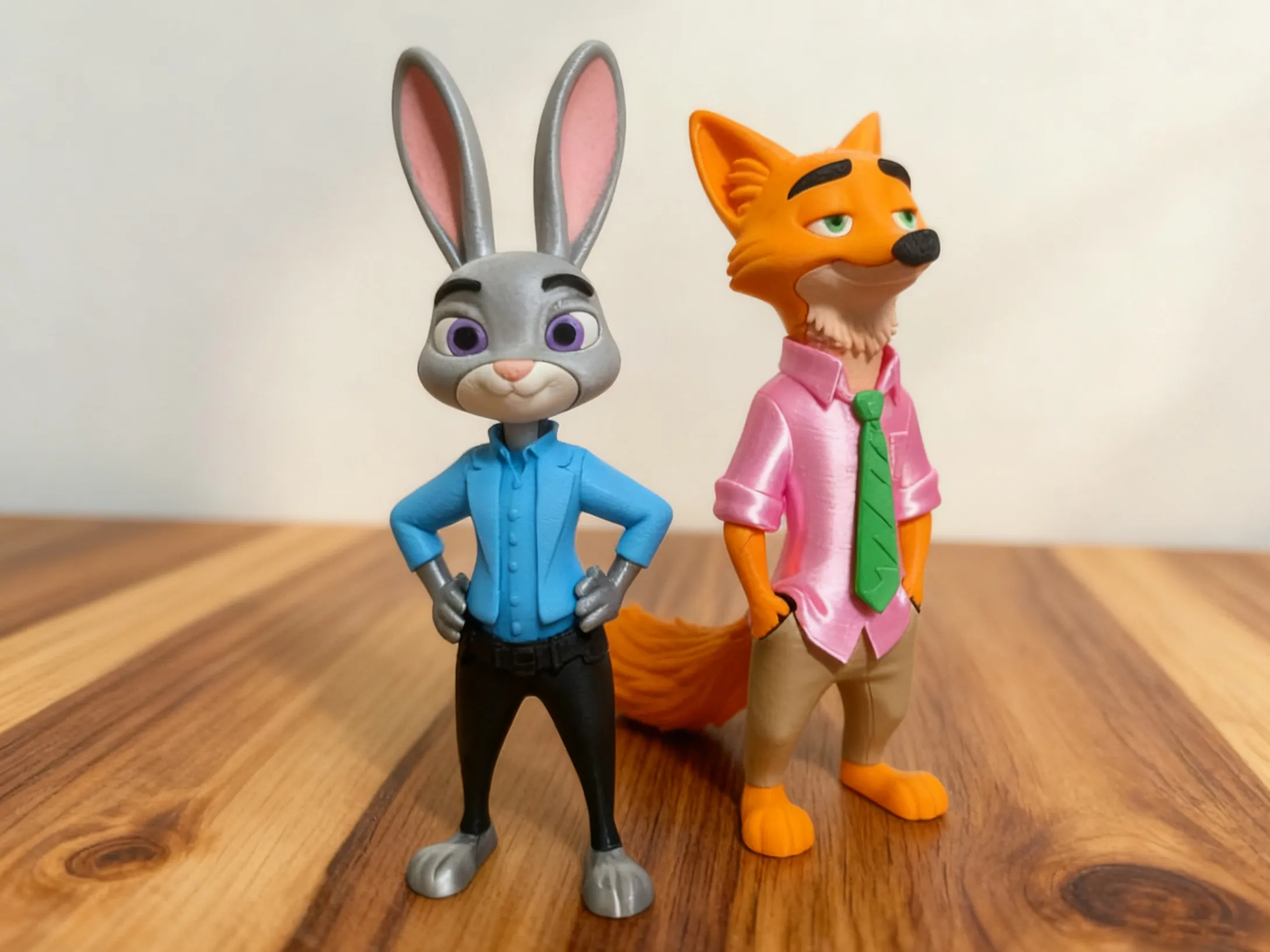 Zootopia Nick Fox multi-part print (no AMS needed) - Free 3D Print ...