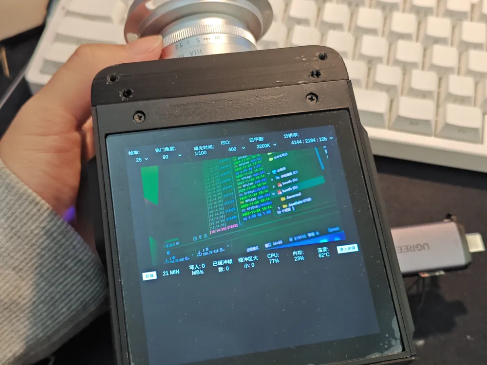 Raspberry Pi 4K Cinema Camera by 哆啦A梦 MakerWorld: Download Free 3D Models