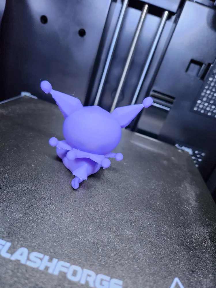 Kuromi Sitting by BakerTheMaker MakerWorld: Download Free 3D Models