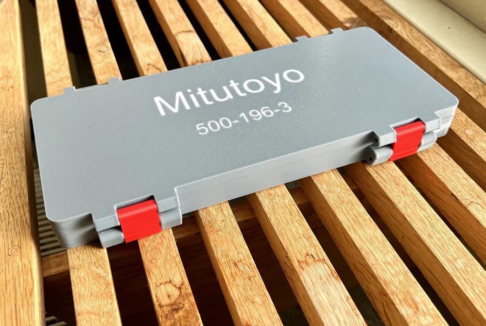 Mitutoyo Digital Calipers Case by Mercwilly MakerWorld: Download Free ...