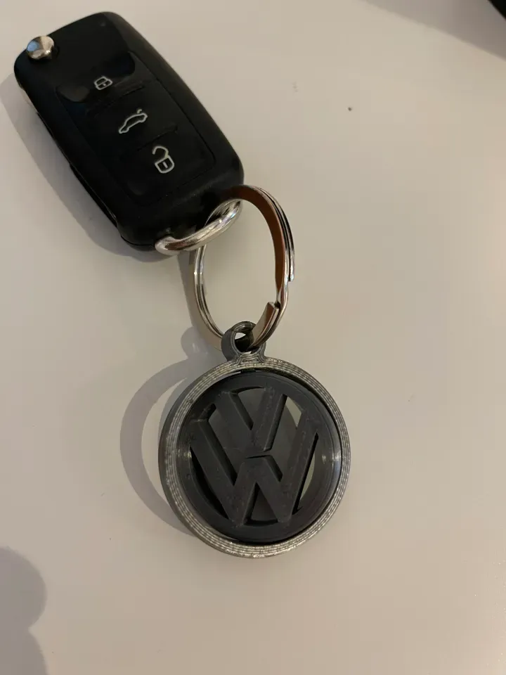 Chaveiro Giratório (Volkswagen, Mercedes, Seat)... - Modelo gratuito ...