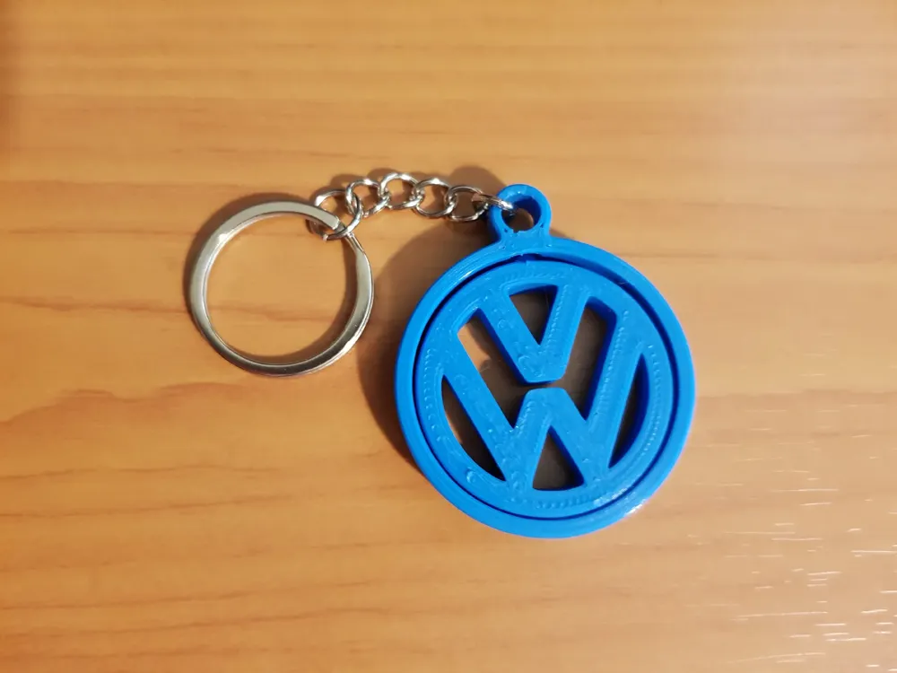 Chaveiro Giratório (Volkswagen, Mercedes, Seat)... - Modelo gratuito ...