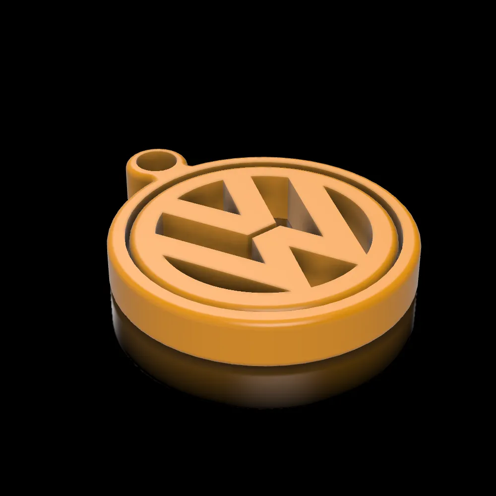 Chaveiro Giratório (Volkswagen, Mercedes, Seat)... - Modelo gratuito ...