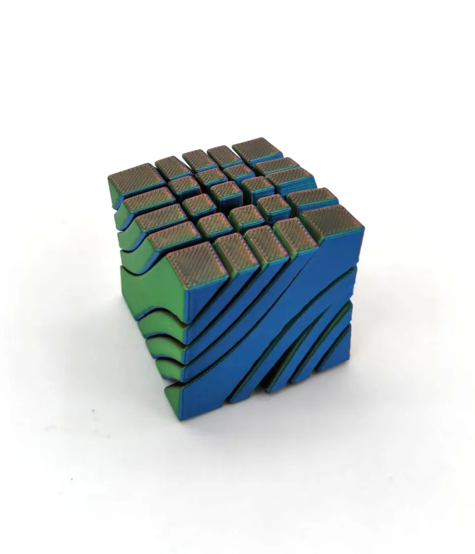 fidget toy-Slime Cube Fluid-Deformable Cube by 模玩久久 MakerWorld ...