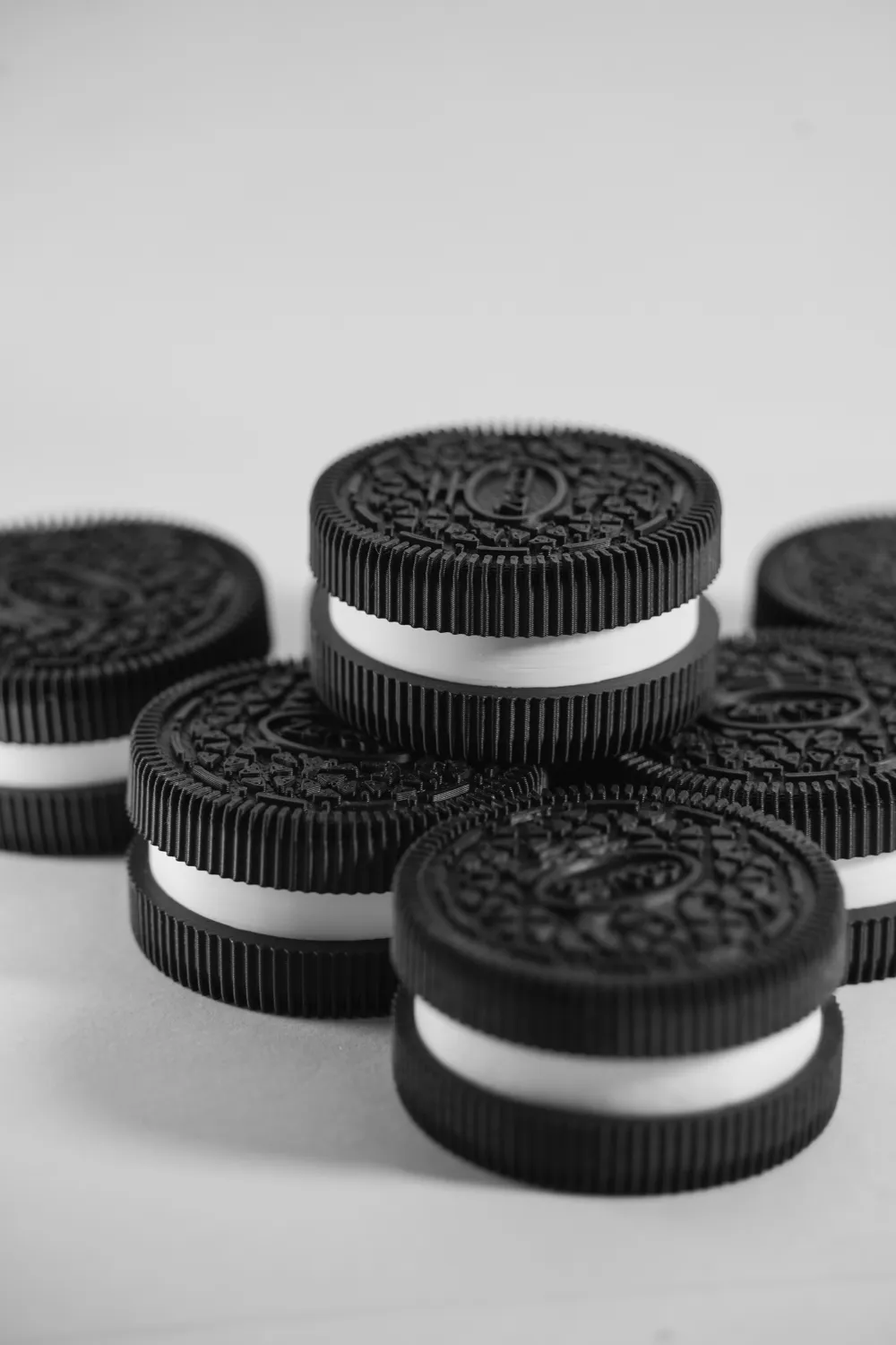 Oreo Fidget Button Keychain - Free 3D Print Model - MakerWorld