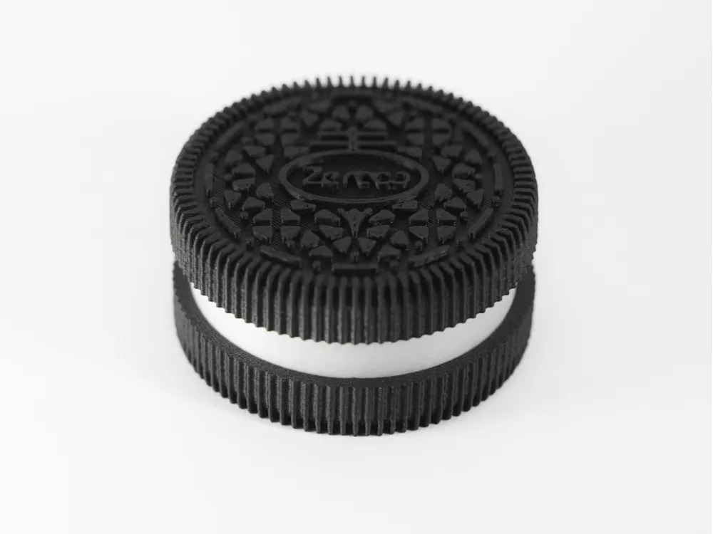 Oreo Fidget Button Keychain - Free 3D Print Model - MakerWorld