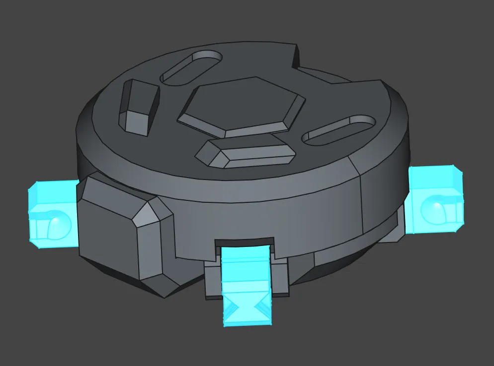 Disc Bot - Lvl. 1 - Free 3D Print Model - MakerWorld