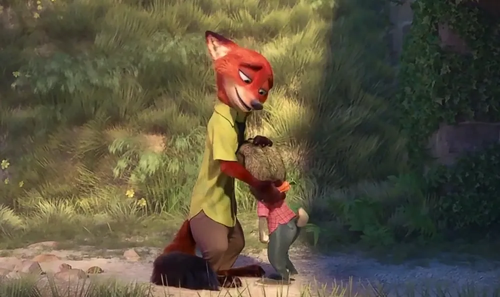 Zootopia Apology Scene Nick Hugs Judy - Free 3D Print Model - MakerWorld