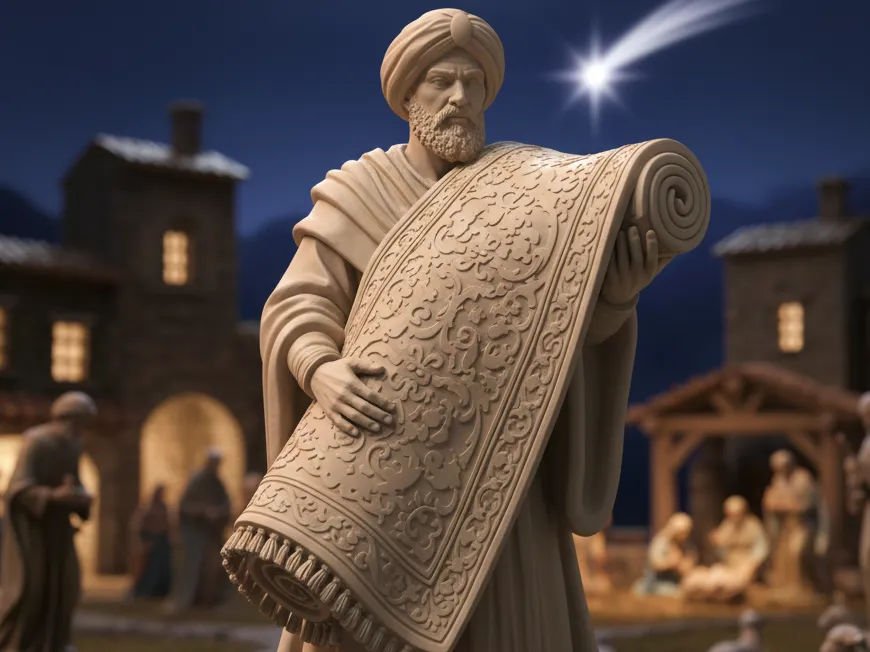 Realistic Carpet Seller for Christmas nativity scene by Cyber_3dprinter ...