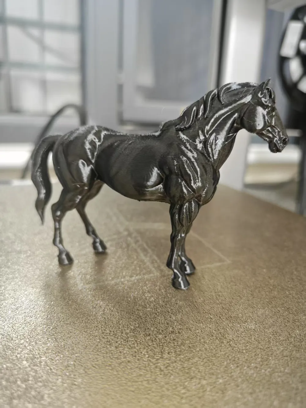Black Steed Muscular Steed Warhorse Instant success by 桥 MakerWorld ...