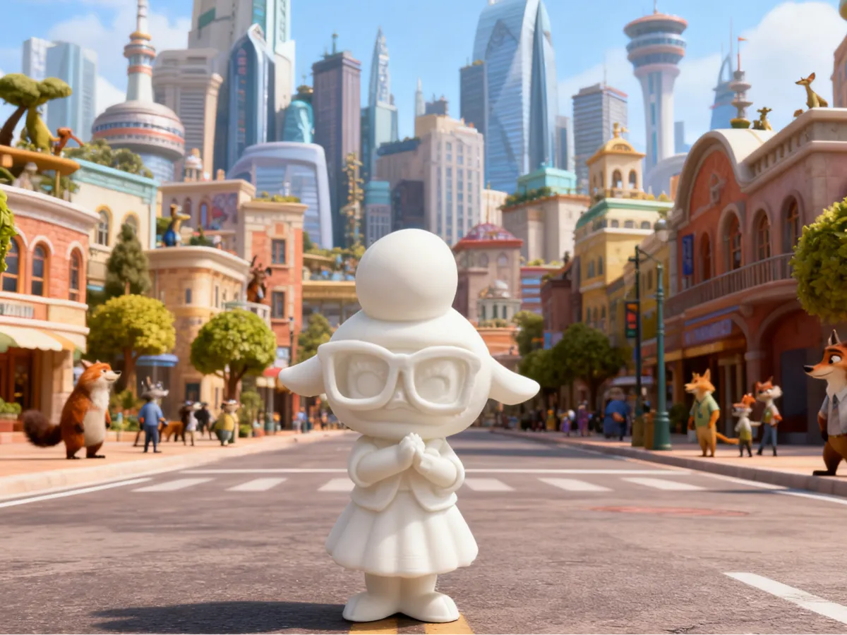 疯狂动物城羊市长 Bellwether molly联名 - 免费 3D 打印模型 - MakerWorld