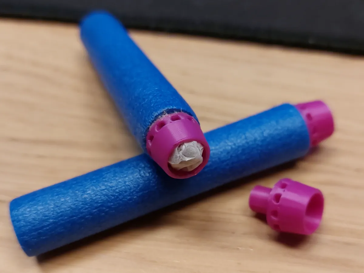 explosive Nerf-Dart-Spitze von leafcloud MakerWorld: Kostenlose 3D-Modelle herunterladen