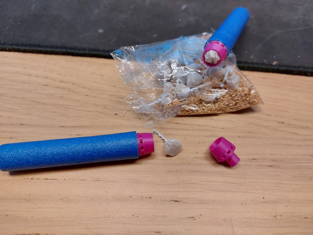 explosive nerf dart tip - Free 3D Print Model - MakerWorld