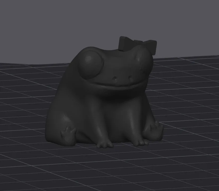 Fred The Frog But a Girl - Free 3D Print Model - MakerWorld