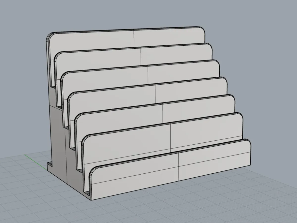 Filament Swatch Board Display Stand by neo239 MakerWorld: Download Free ...
