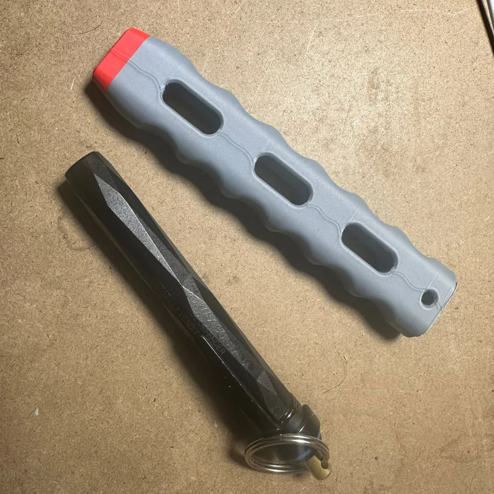 Viper Grip Kubotan – MK.I (Ergonomic Impact Tool) - Free 3D Print Model ...
