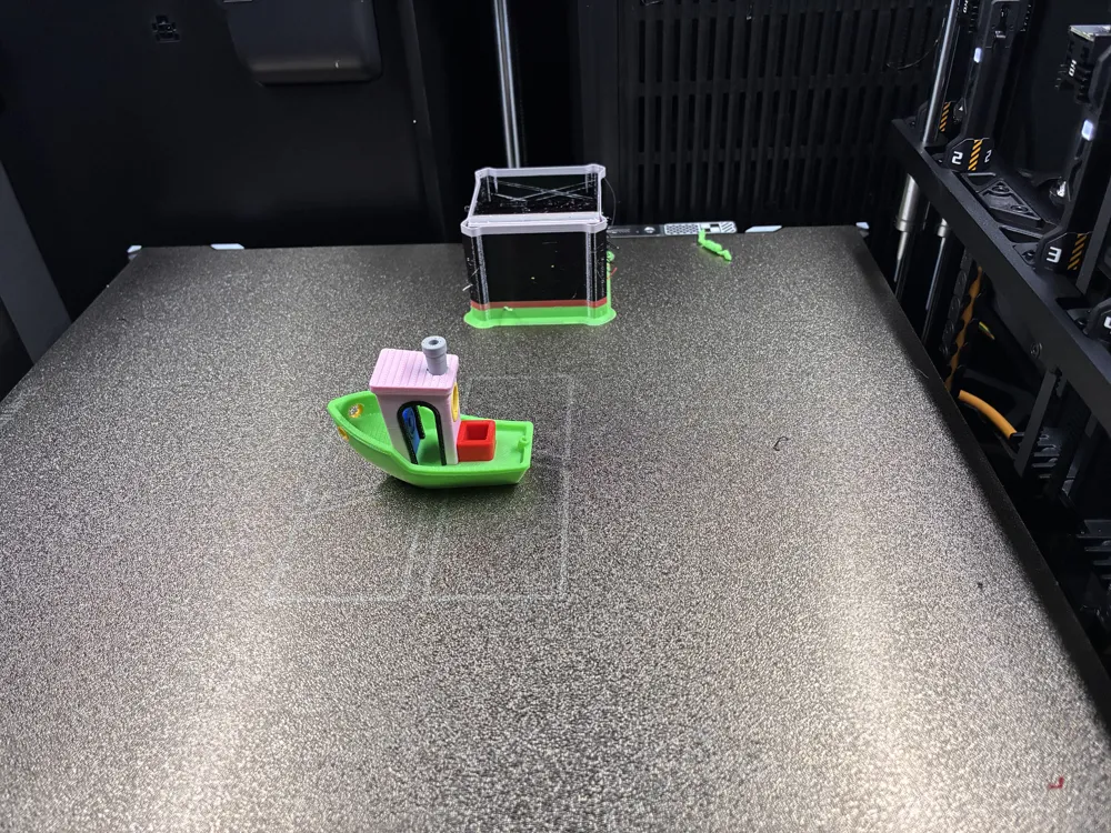 9-color boat model h2c test model - Free 3D Print Model - MakerWorld