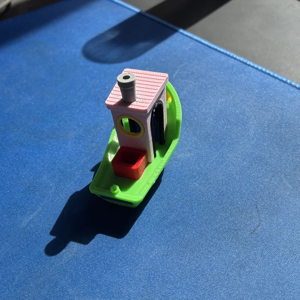 9-color boat model h2c test model - Free 3D Print Model - MakerWorld