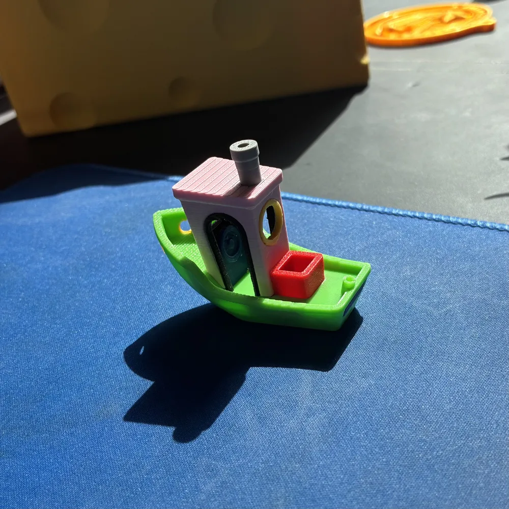 9-color boat model h2c test model - Free 3D Print Model - MakerWorld