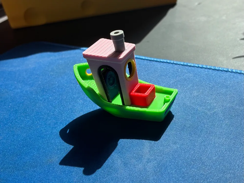 9-color boat model h2c test model - Free 3D Print Model - MakerWorld