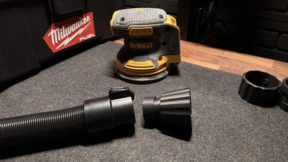 Dewalt Airlock to M18 Packout Vacuum Adapter - Free 3D Print Model ...