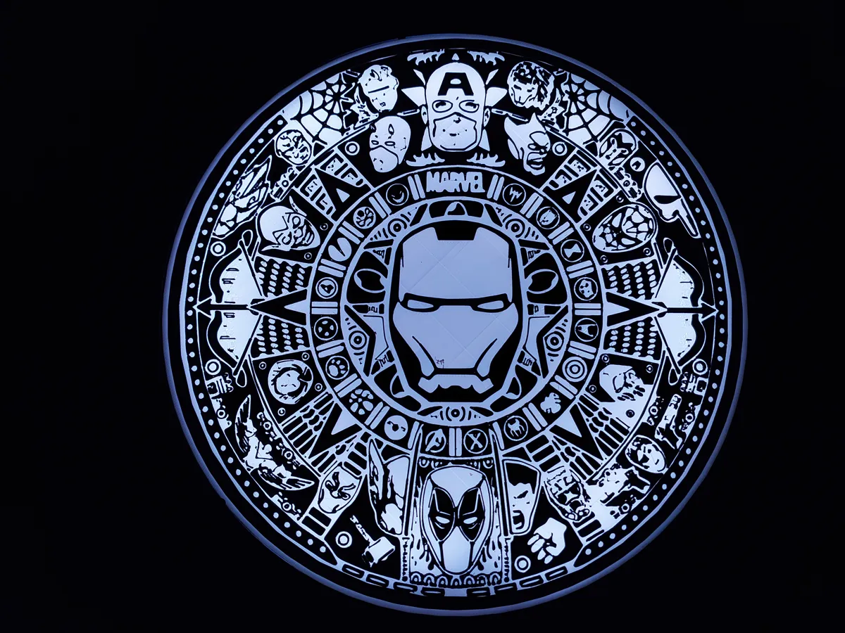 Marvel Heroes Legacy Medallion - Free 3D Print Model - MakerWorld