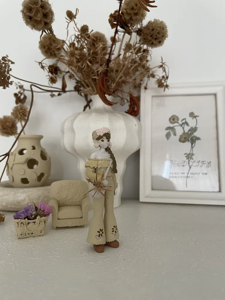 JOJO Off-shoulder Flared Pants Doll - Free 3D Print Model - MakerWorld