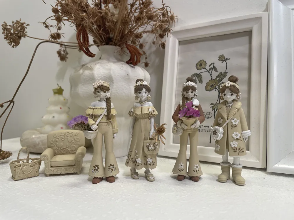 JOJO Off-shoulder Flared Pants Doll - Free 3D Print Model - MakerWorld