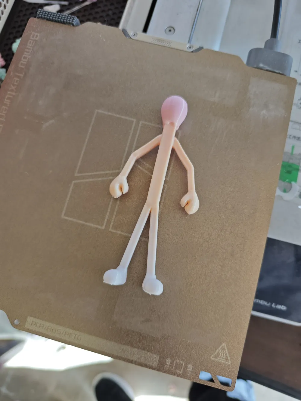 Stickman Matchstick Figure Ornament Toy Decoration Print in Place ...