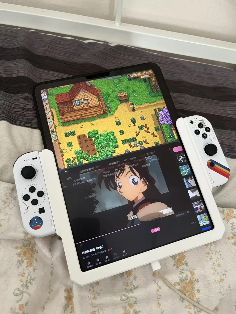 versão iPad Pro de 11 polegadas suporte para controle Joy-Con ...