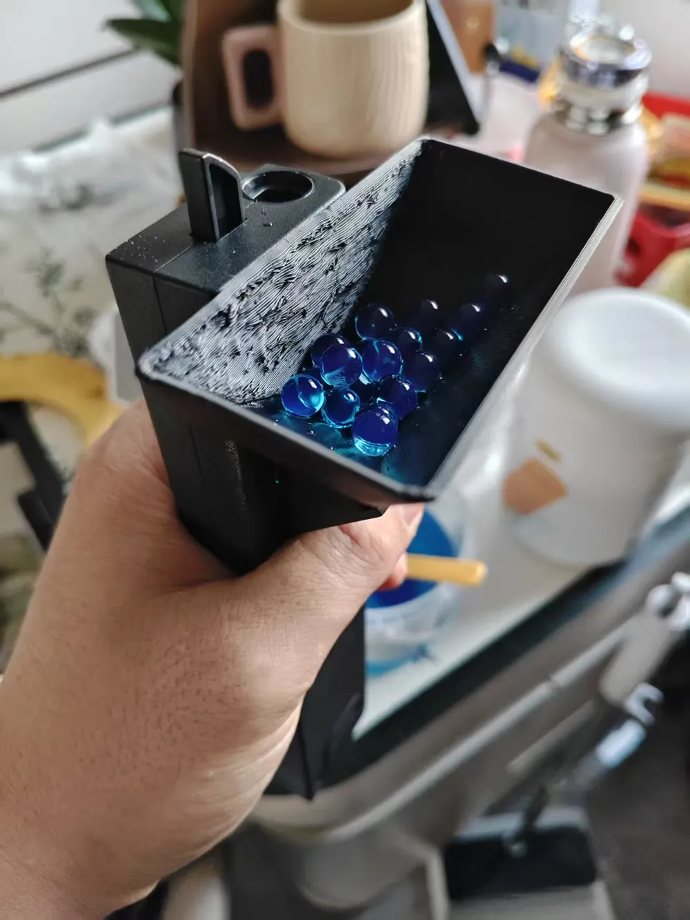 Gel blaster magazine loading funnel - Free 3D Print Model - MakerWorld