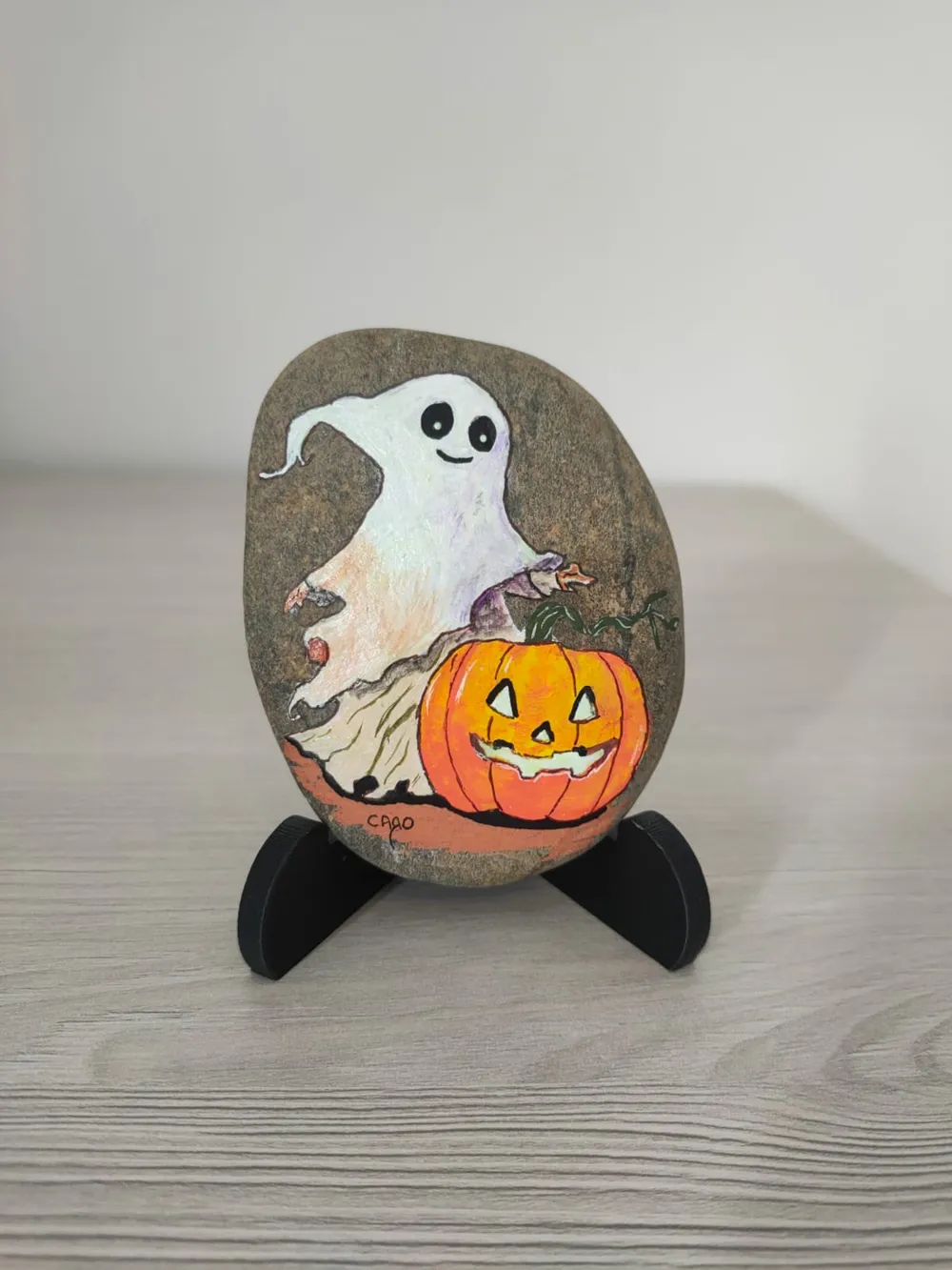 Pebble display stand, stone, phone, tablet.. - Free 3D Print Model ...