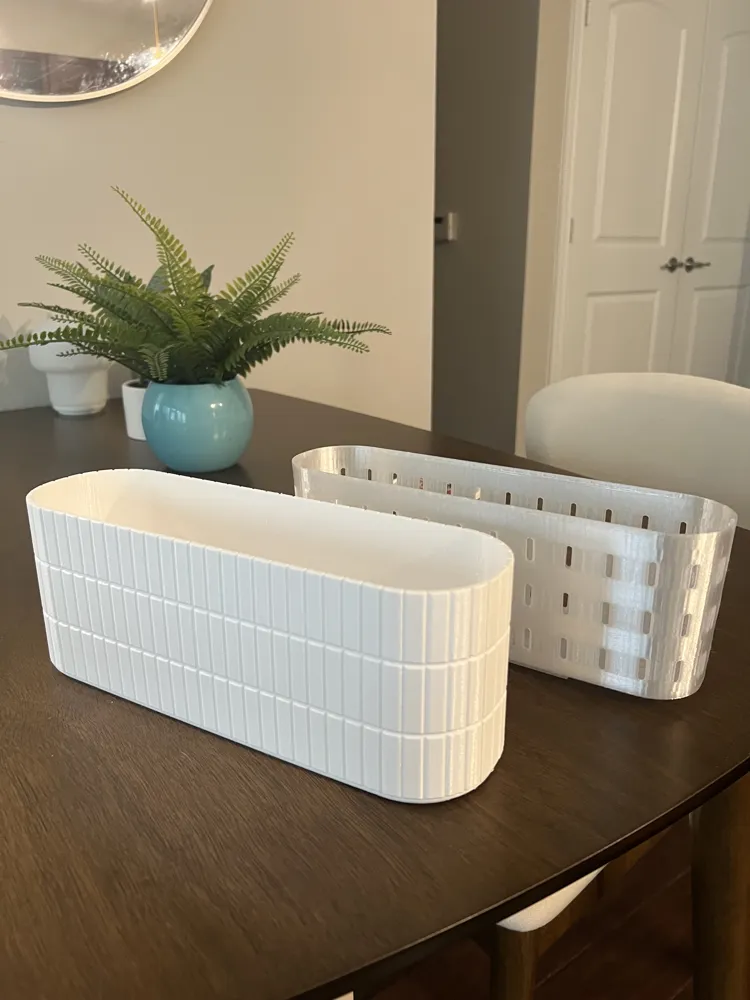 Planter box for wall shelf (Ikea MOSSLANDA) - Free 3D Print Model ...